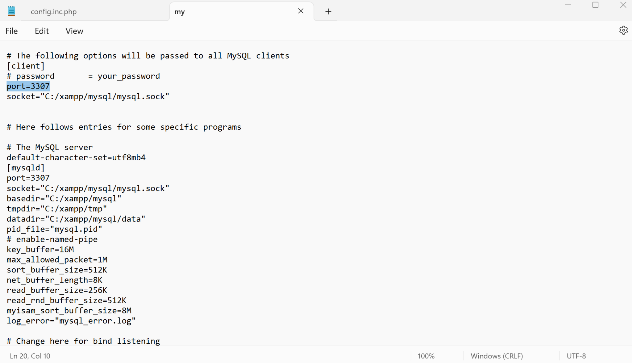 Cara Mengatasi MySQL Error Pada XAMPP Karena Port Telah Digunakan
